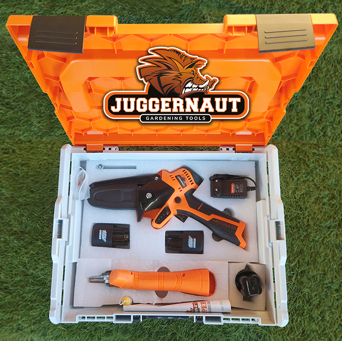 Juggernaut AKTIONSKIT Akku Astsäge und Astschere | BJC Tools