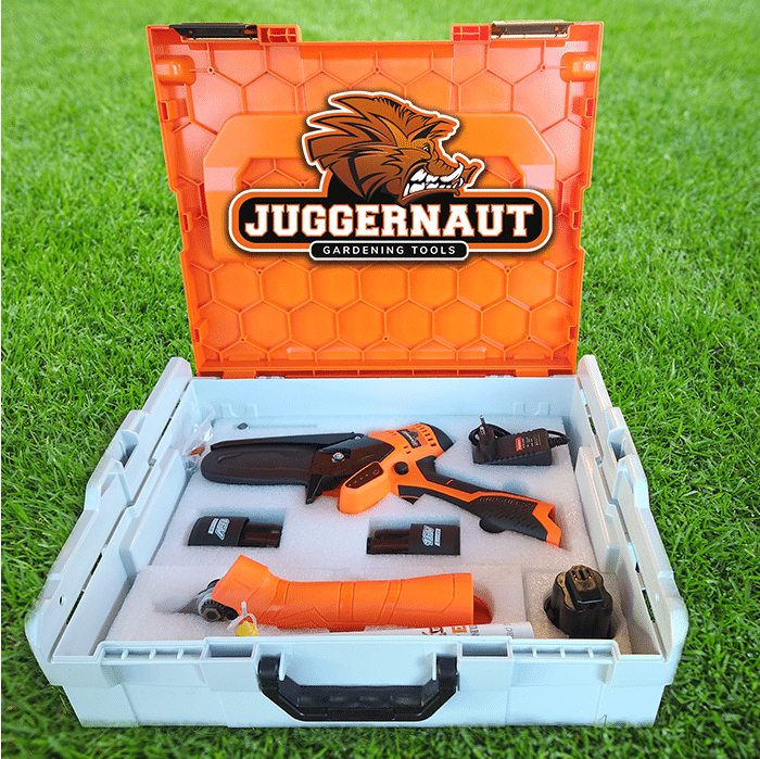Juggernaut AKTIONSKIT Akku Astsäge und Astschere | BJC Tools